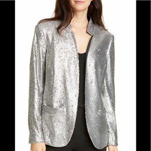 Helene Berman | Jackets & Coats | Helene Berman Notched Longline Jacket ...